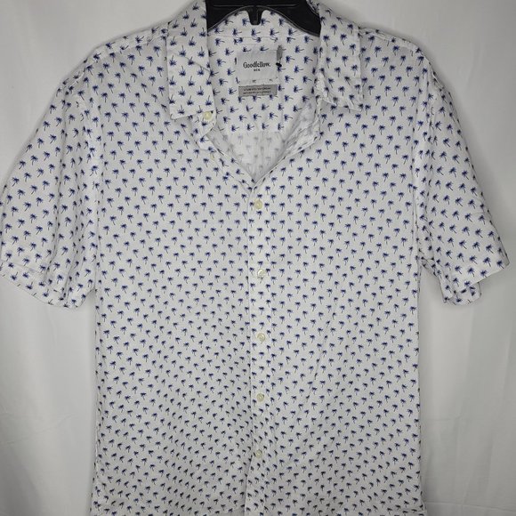 Goodfellow & Co | Shirts | Goodfellow Co Mens Large Palm Tree Causal ...